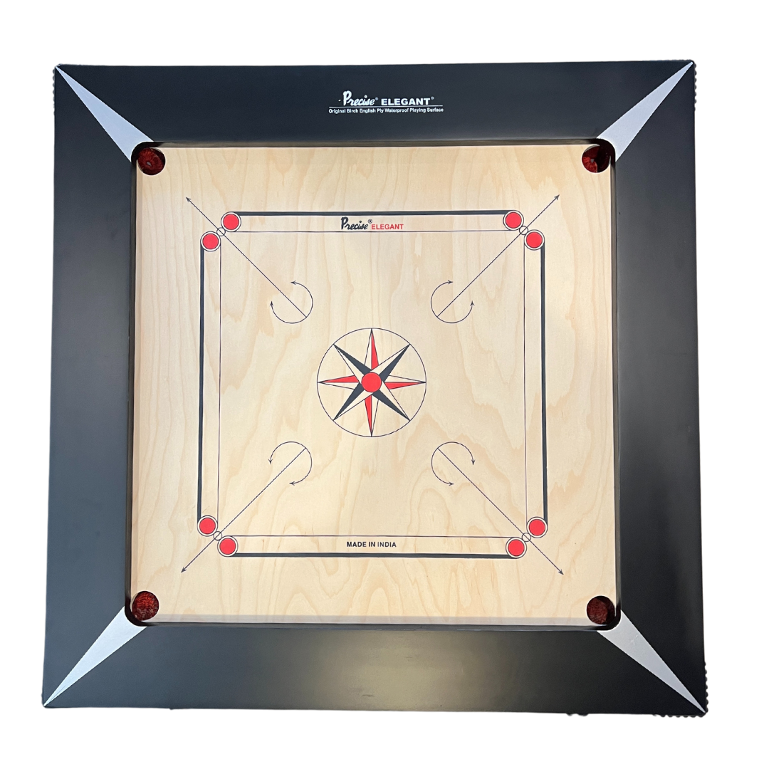 Jumbo 32 mm Carrom Board speelbord Deluxe Elegant Carrom Board 12.7cm