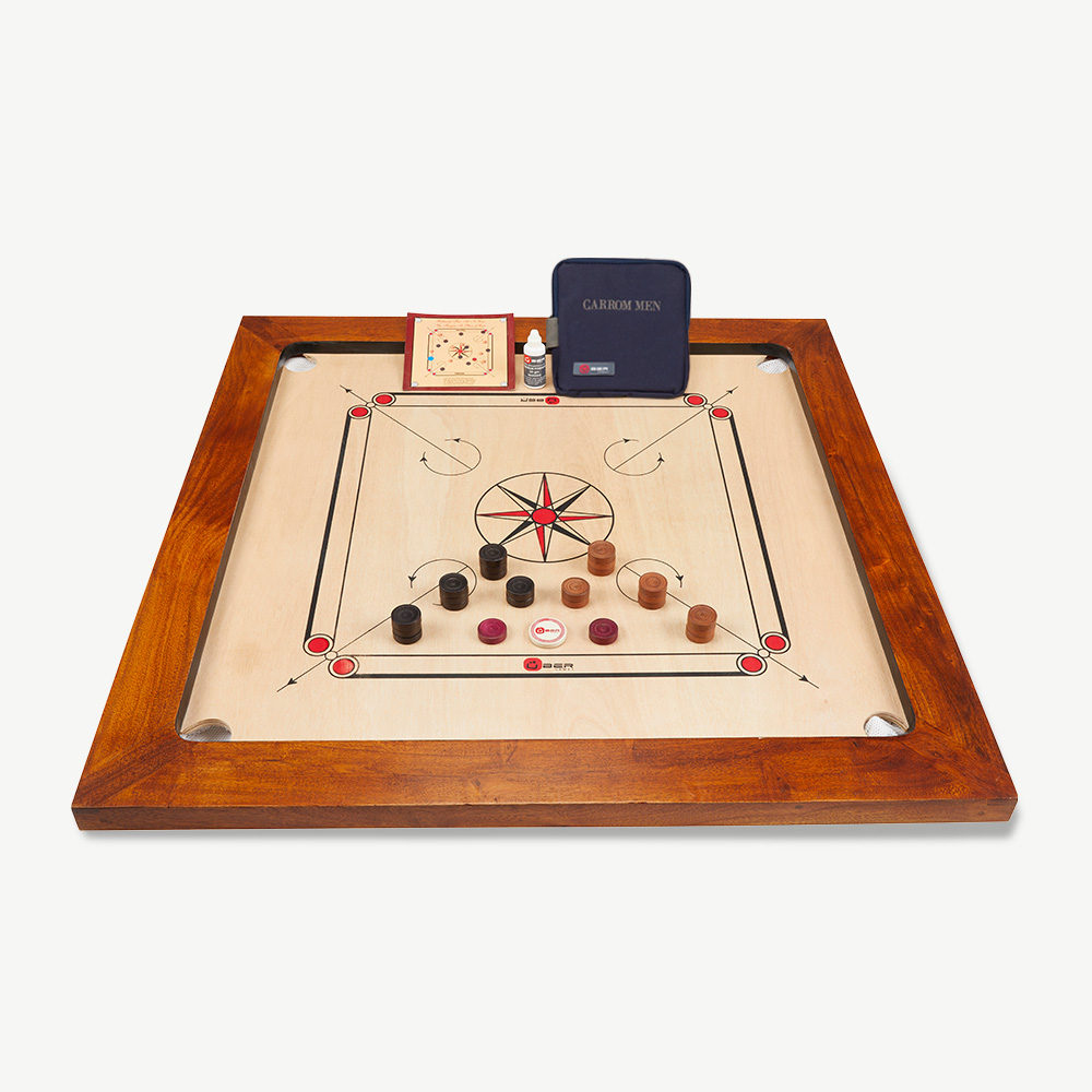 Tournament Carrom Set - 16 KG - ECO Hardhout - Carrom Board profession